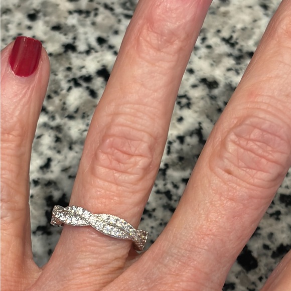 Vanna K | Jewelry | Vanna K Bella Luce Cz Silver Infinity Design ...